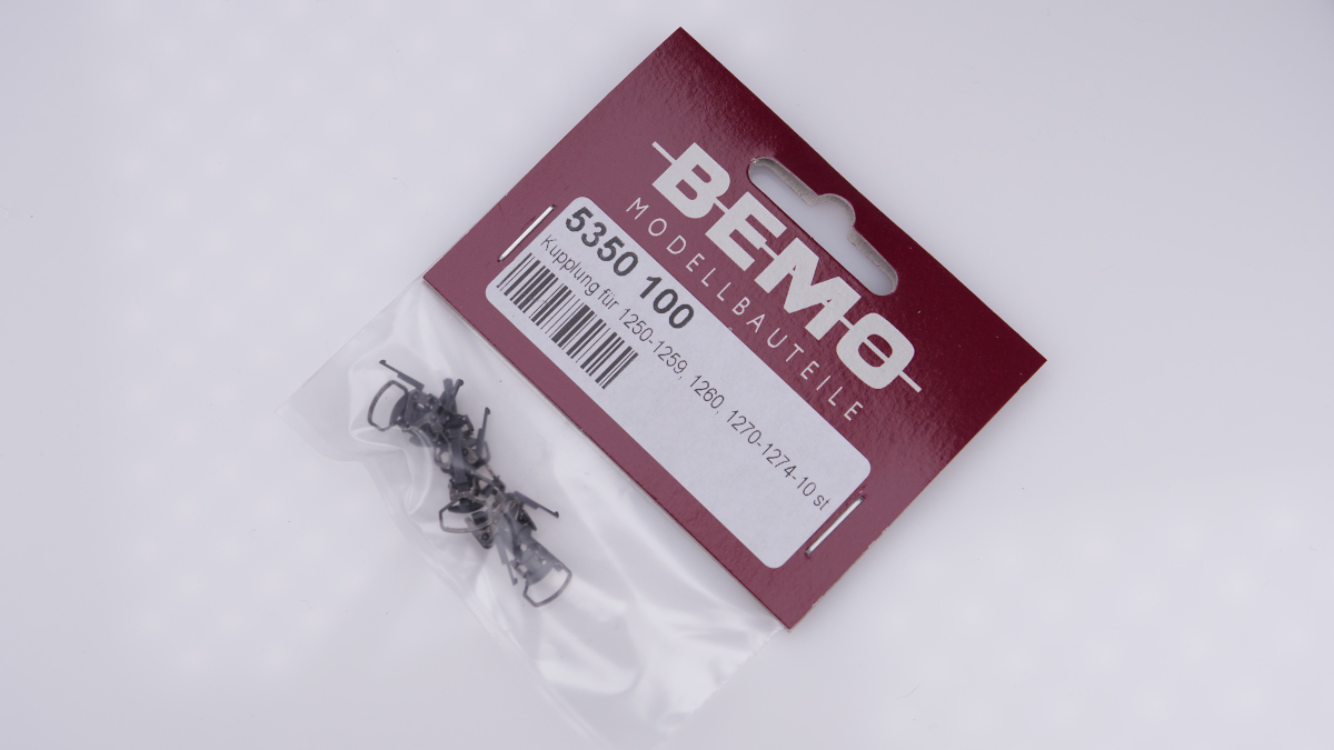 BEMO 5350 100 - Bügelkupplung für 1250-1252, 1254, 1260, 1261, 1266 ...