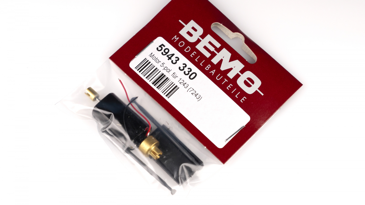 BEMO 5943 330 - Motor 5-pol. für 1243 / 7243 - alte Artikelnummer 124 ...