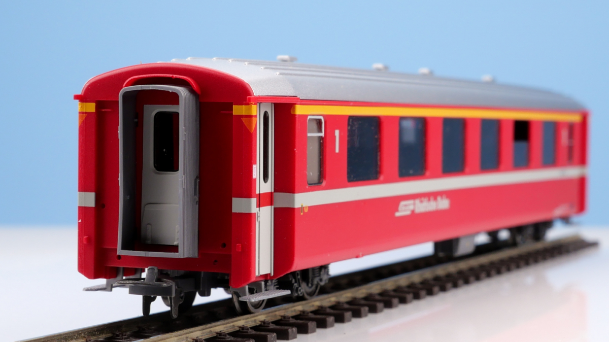 BEMO 3252 162 - RhB A 1232 Personenwagen EW I 4-achsig 1. Klasse, neu ...