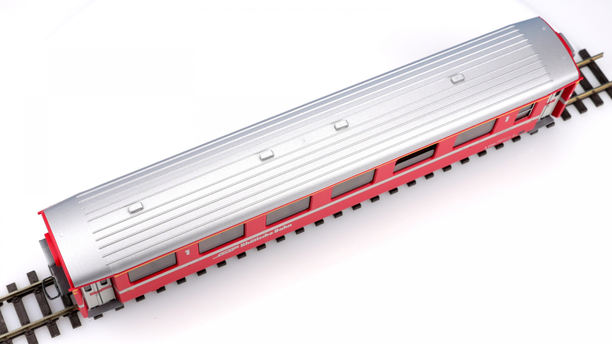 BEMO 3268 163 - RhB A 1253 Personenwagen EW I leicht verkürzt 4-achsi ...
