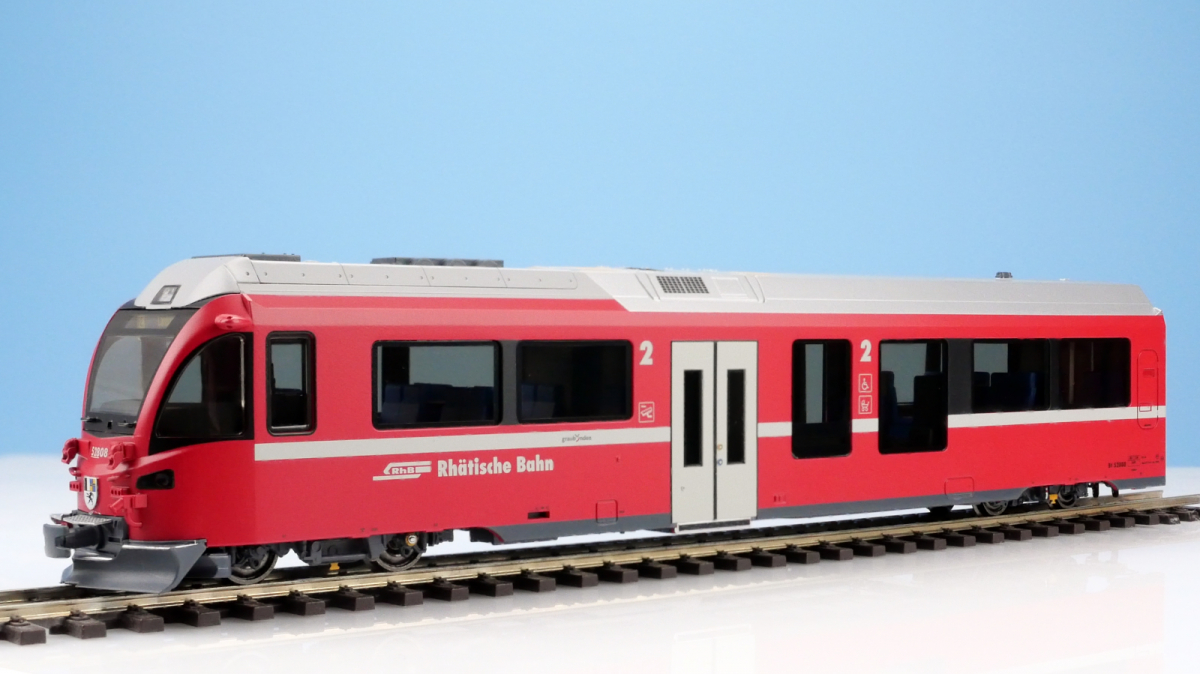 BEMO 3298 118 - RhB Bt 528 08 Steuerwagen 2. Klasse, neurot - Univers ...