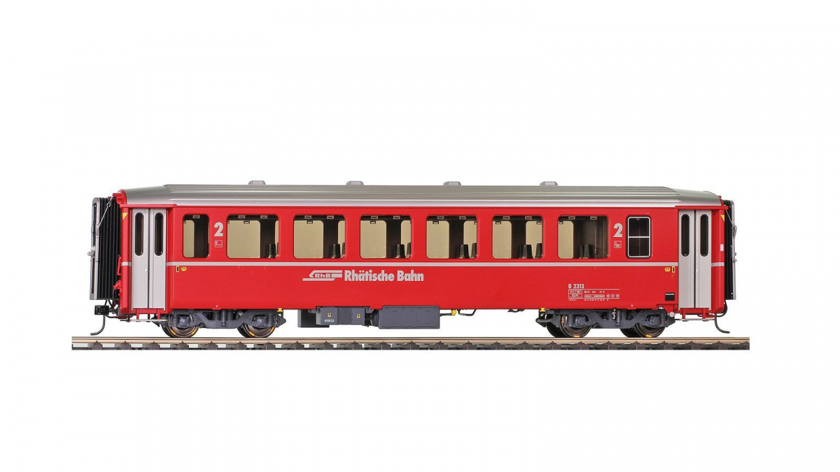 BEMO 9555 143 0m - RhB B 2313 Personenwagen EW I verkürzt 4-achsig 2 ...