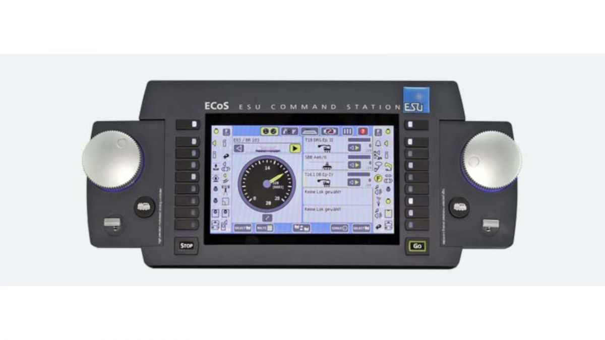 ESU 50220 - ECoS 2.5 Zentrale, 6A, 7" TFT Display, Capacitive Touch ...
