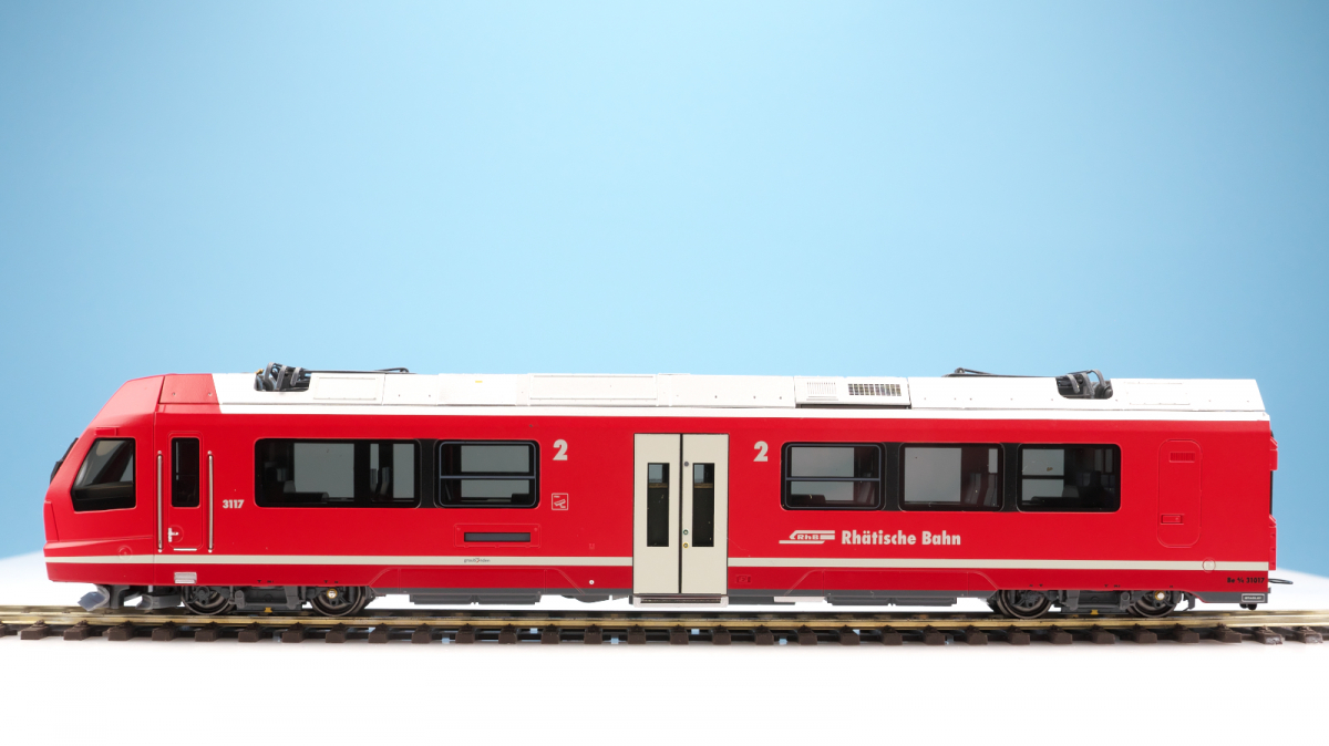 BEMO 7345 107 - RhB ABe 4/16 3117 Regional-Elektrotriebzug RTZ "Capri, 755,90